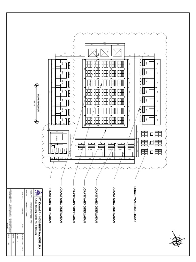 Denah Semua Kios | PDF