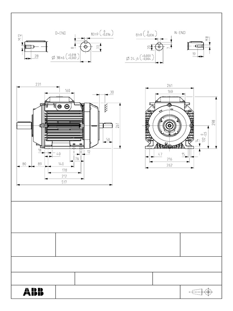 Motor Abb Medidas | PDF