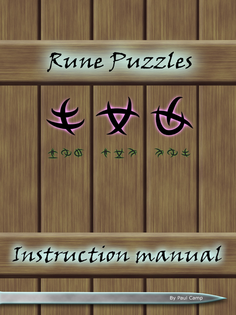 Rune Puzzles Instruction Manual | PDF