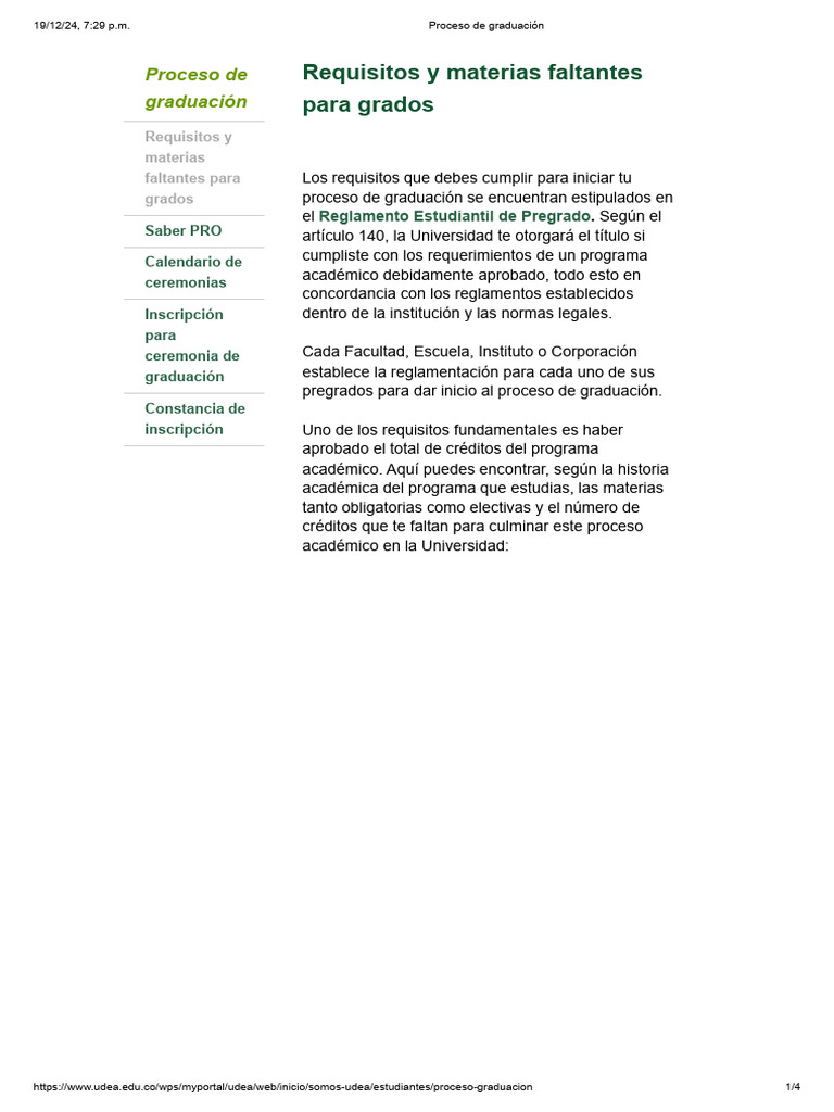 Proceso de Graduación | PDF