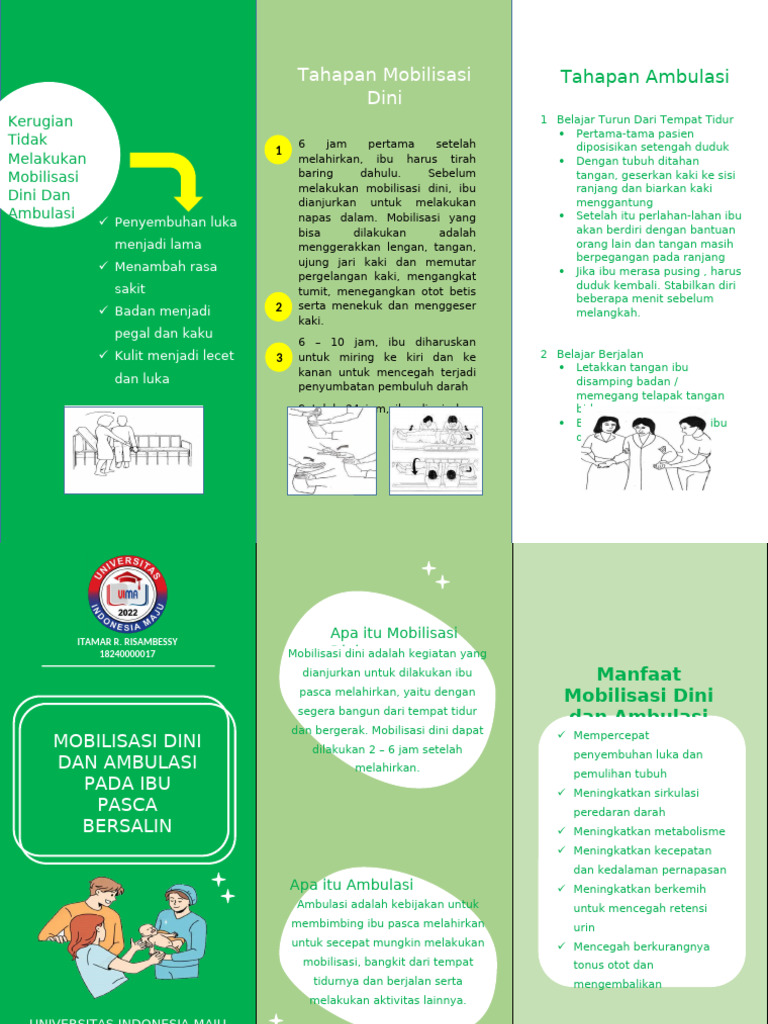 baru leaflet pasca bersalin | PDF