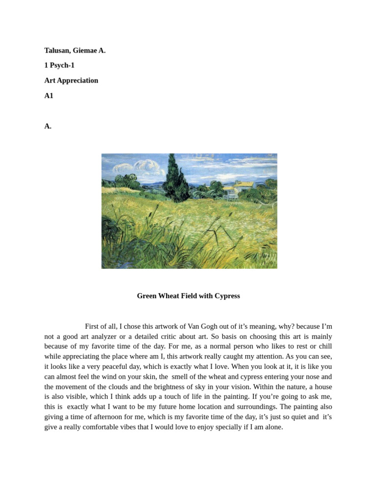 Talusan, ArtApp | PDF