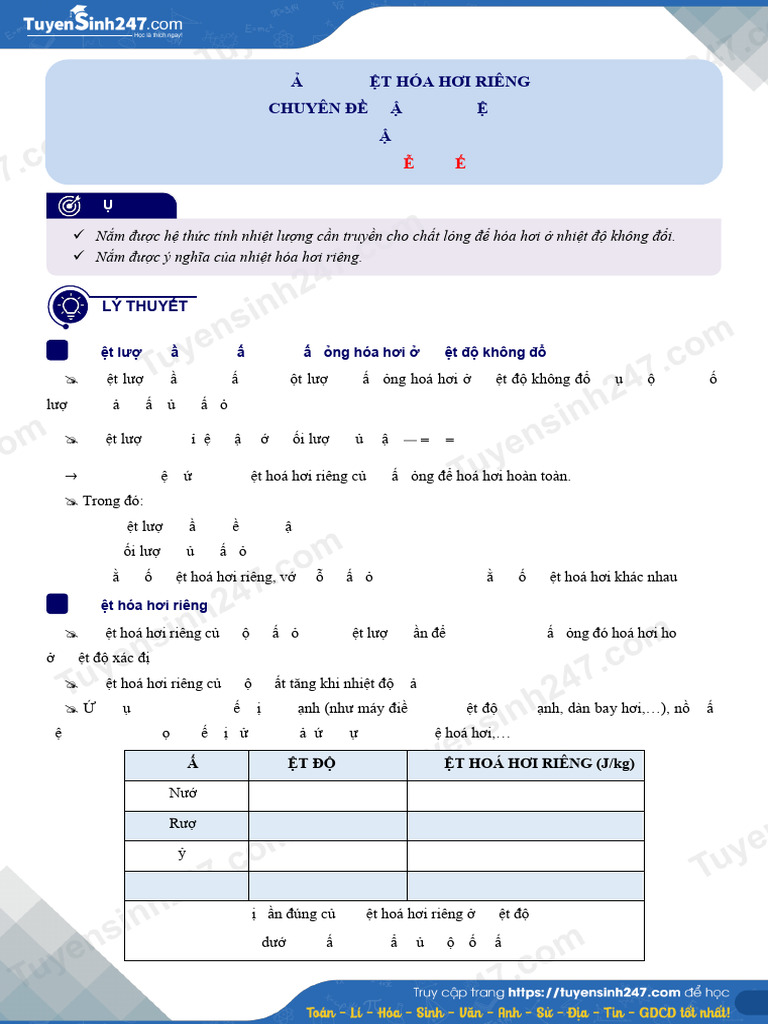 13 Buoi 7 Nhiet Hoa Hoi Rieng | PDF