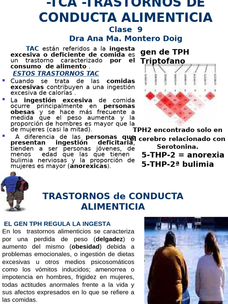 9 Clase TCA Trastornos Alimenticios 2017 | PDF | Anorexia nerviosa | Bulimia nerviosa