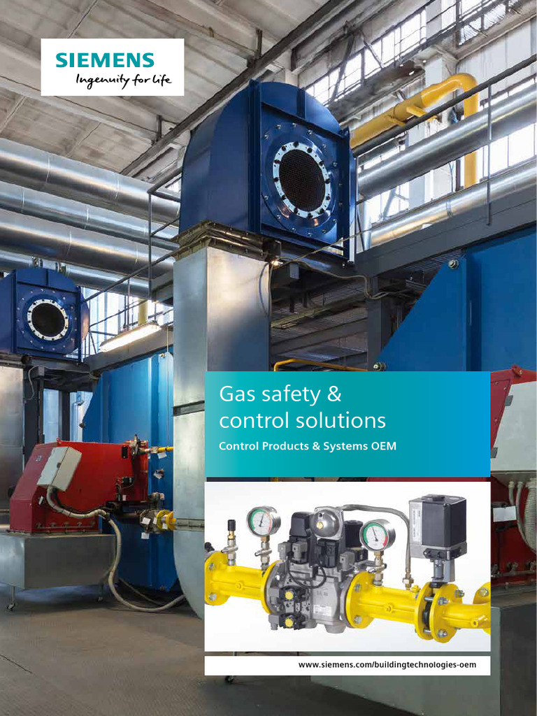 Siemens gas valve Objasneto | PDF | Valve | Actuator