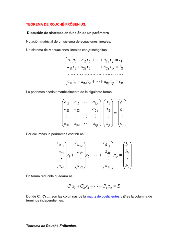 Teorema de Rouché | PDF