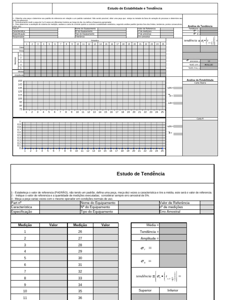 Análise de Estabilidade e Tendência | PDF | Análise estatística ...