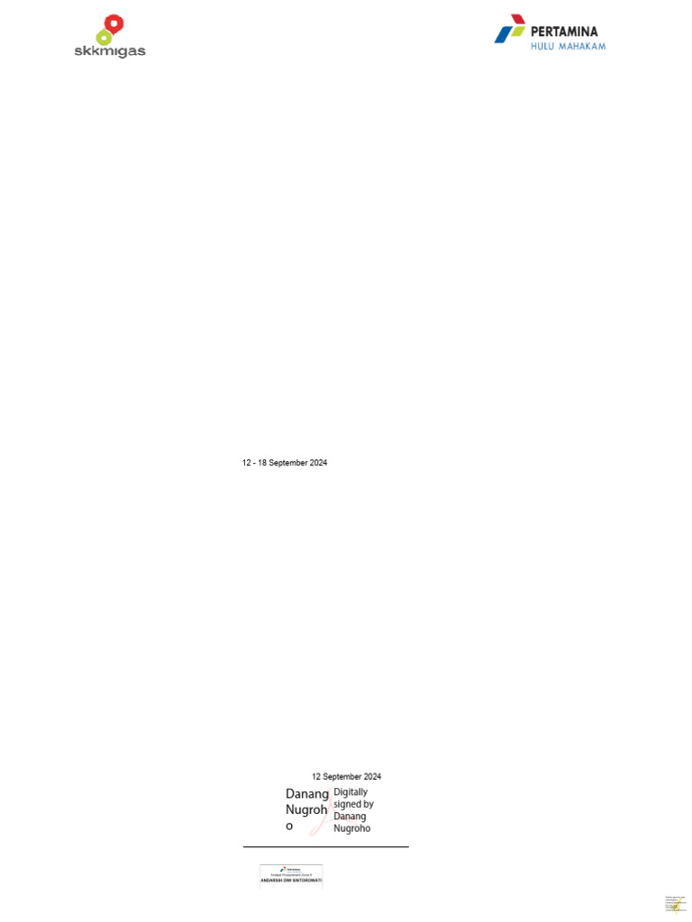 Pengadaan Control Valve Pertamina | PDF