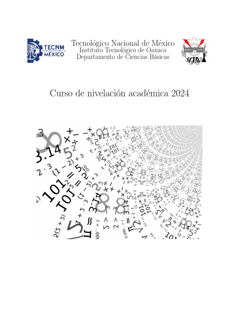 Curso Nivelacion 2024 | PDF | Entero | Número Real