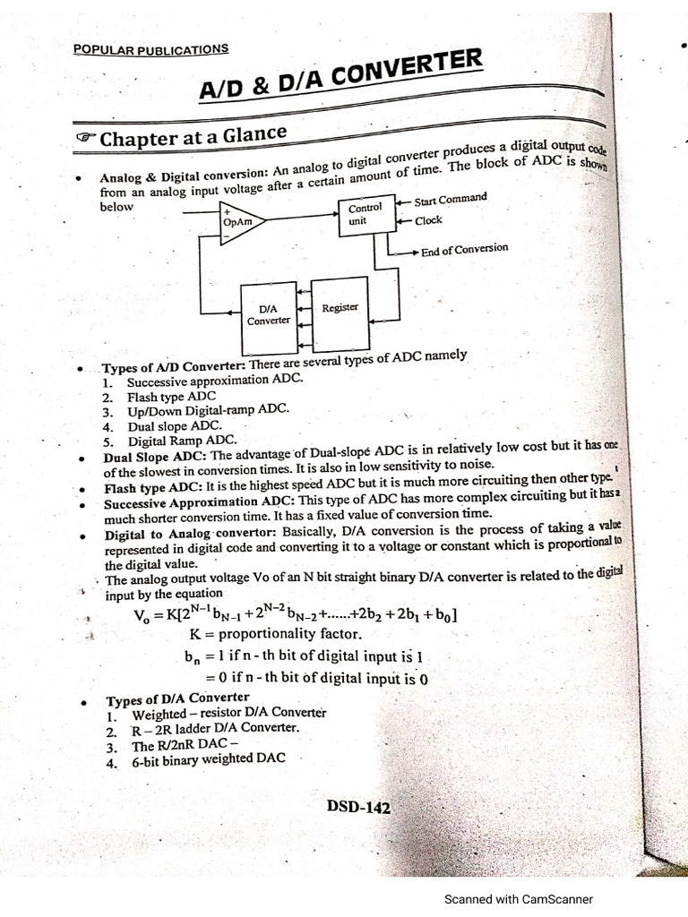 AD & DA Convertor | PDF