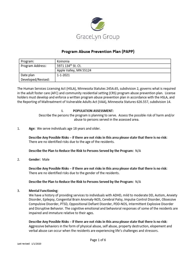 PAPP_Training | PDF | Mental Disorder | Mental Health