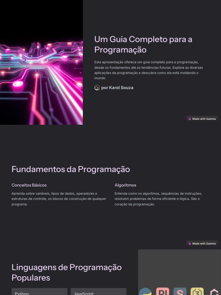 Um Guia Completo para Programação | PDF | Aplicativo para celular ...