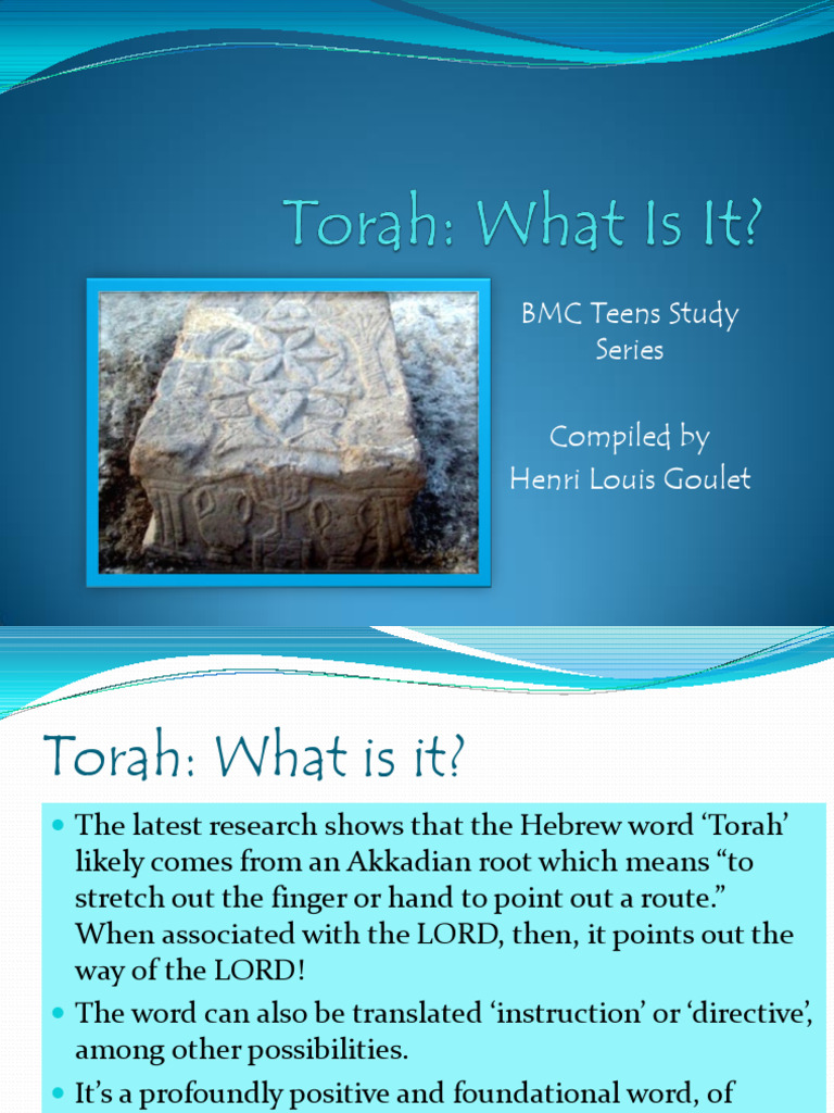 Torah+What+is+it | PDF | Ten Commandments | Torah