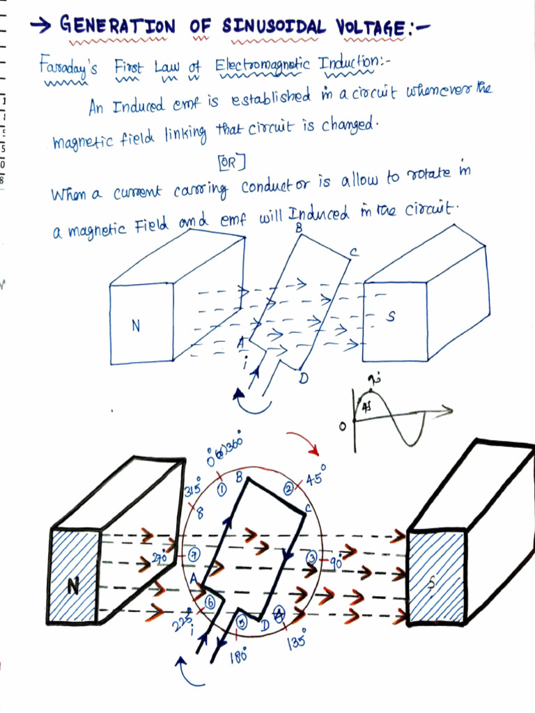 working principle of DC generator | PDF
