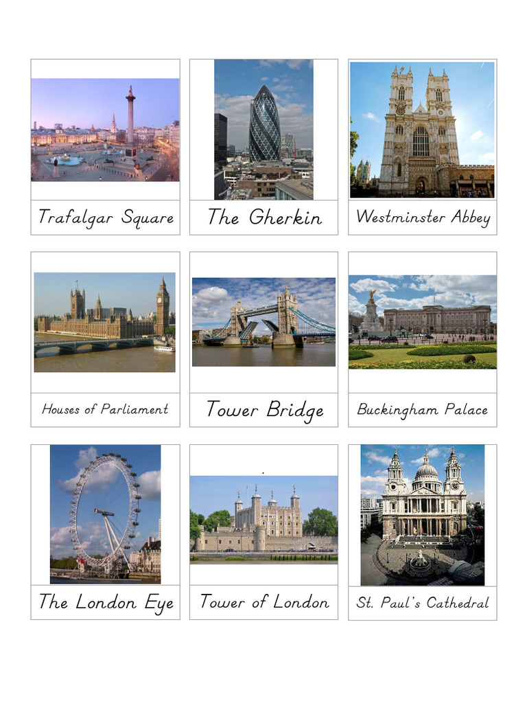 London Landmarks | PDF