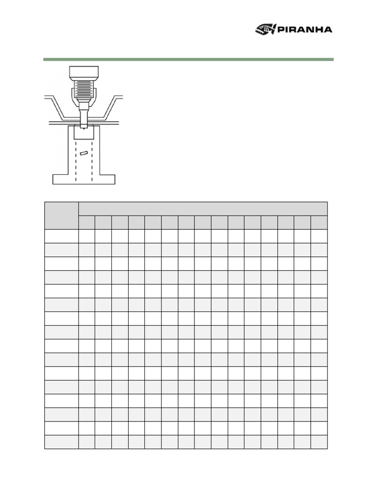 Punching Force for Mild Steel Holes | PDF | Mechanical Engineering