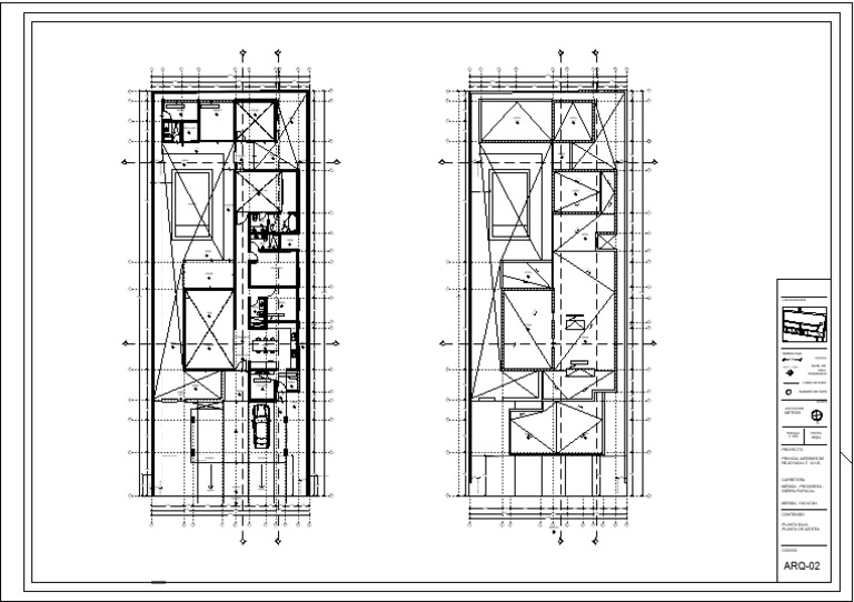 Casa XIX-HA - PLANO PERMISOS-ARQUITECTONICO | PDF
