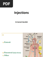 IV Injection Procedure Guide | PDF | Intravenous Therapy | Syringe