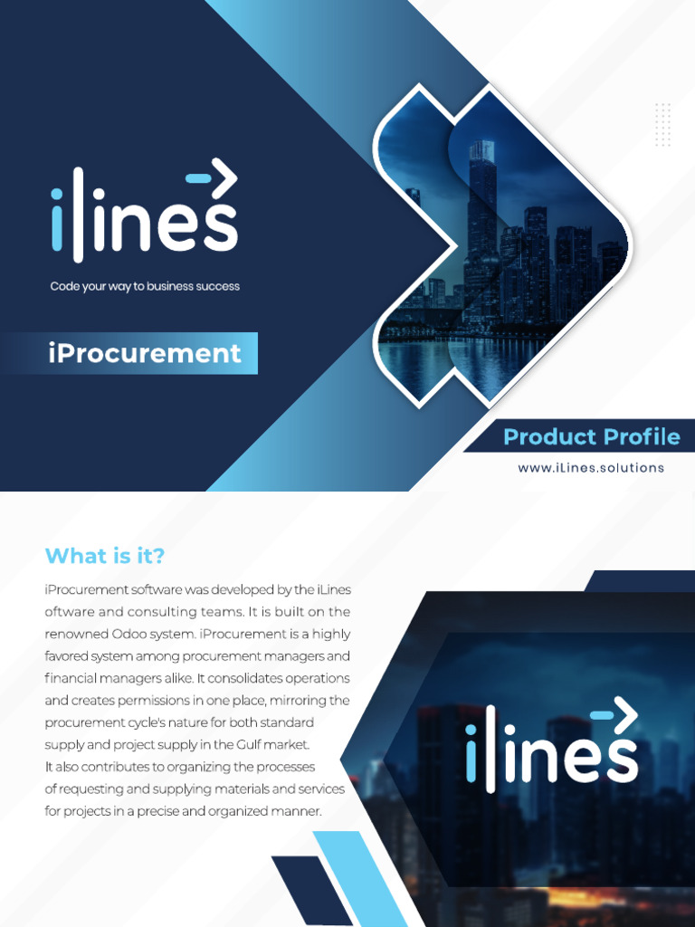 iProcurement-Product Profile | PDF