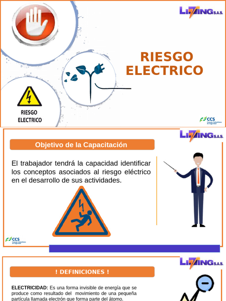 Cap. Riesgo Electrico | PDF | Electricidad | Corriente eléctrica