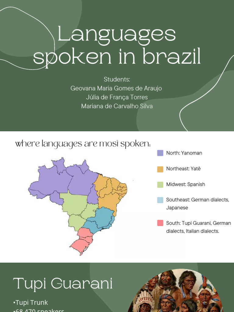 Languages Spoken Across Brazil | PDF