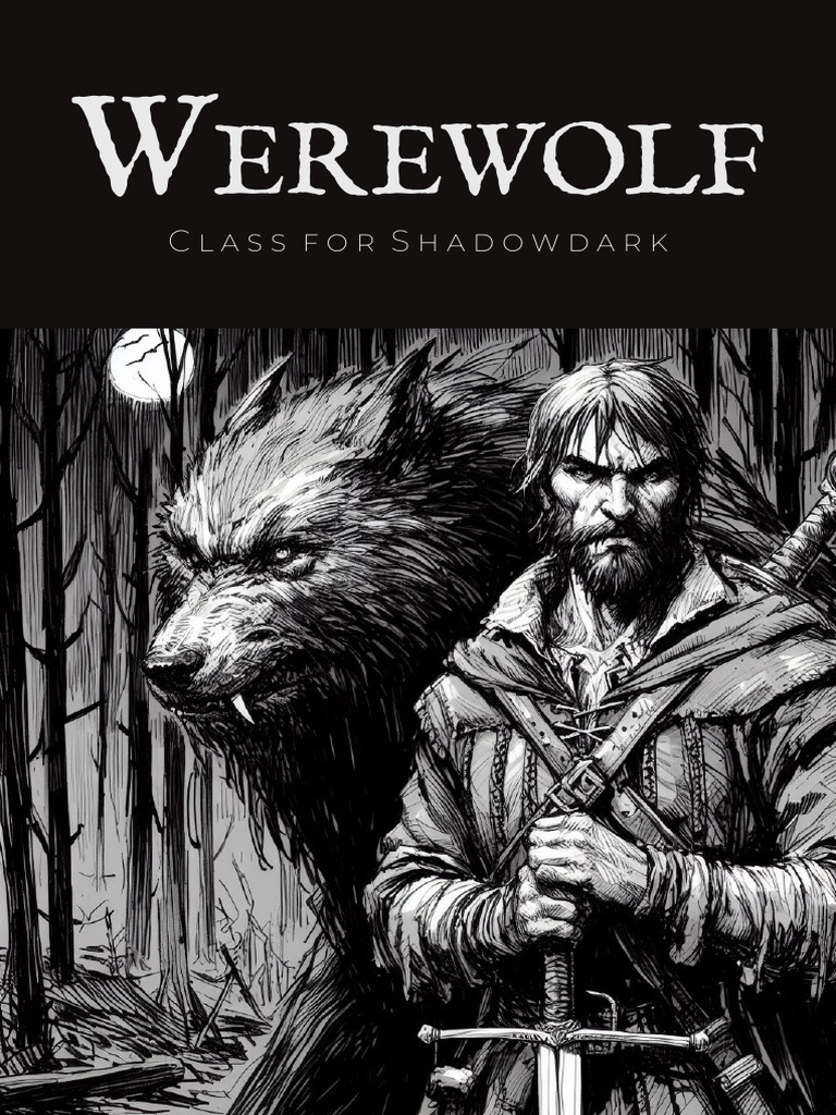 Werewolf Class Printfriendly | PDF | Werewolves | Role Playing Games