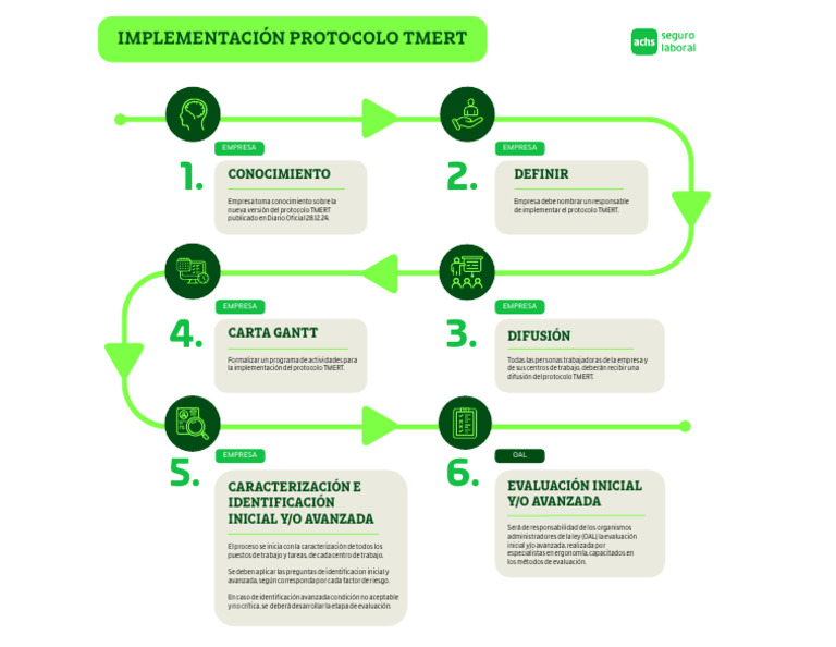 Infografias Implementación Protocolo TMERT 1 | PDF