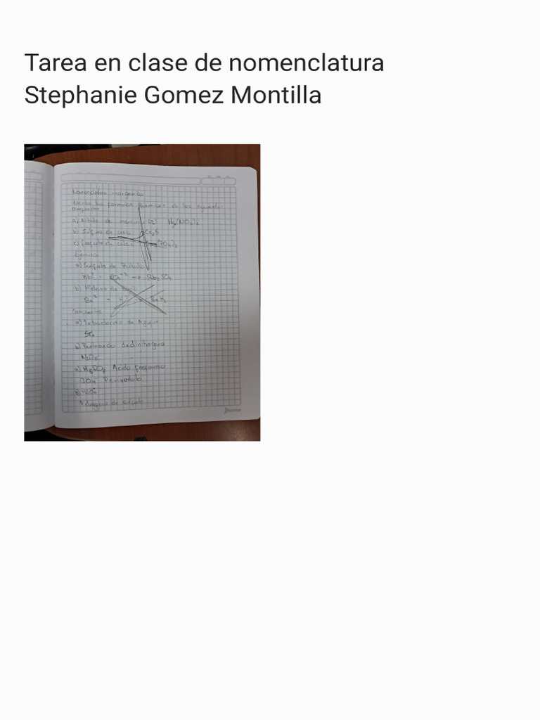 Tarea en Clase | PDF