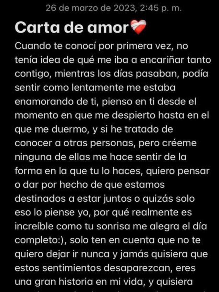 Documento A4 de Carta de Amor para Alguien Especial | PDF