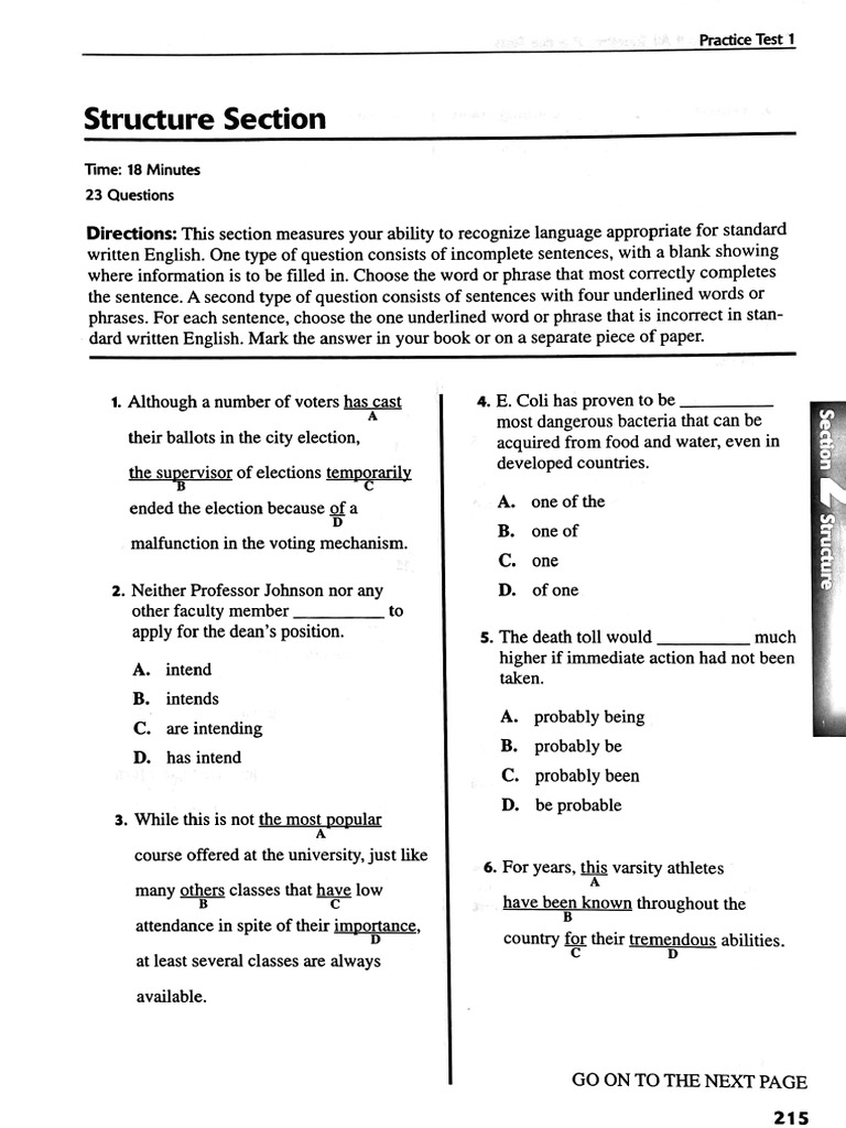 Practice Test 1 | PDF