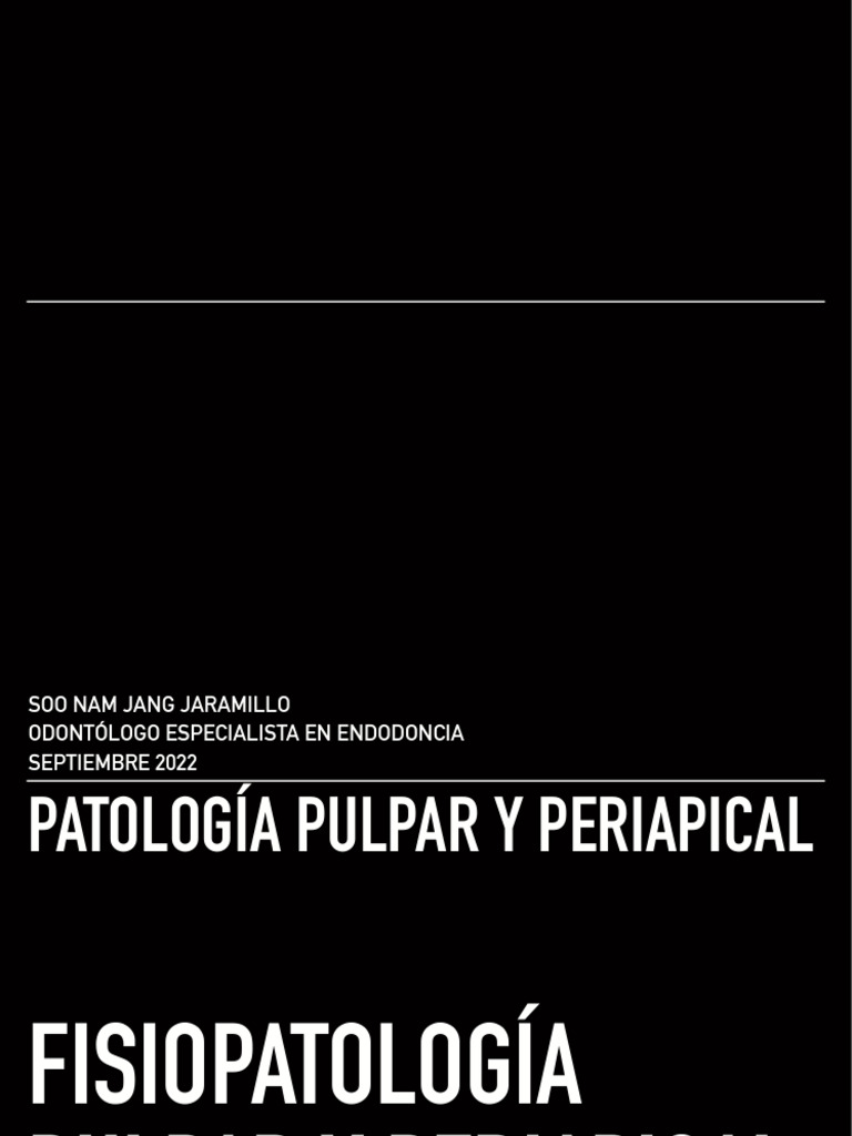 Anacoresis en Patología Pulpar | PDF | Dolor | Odontología