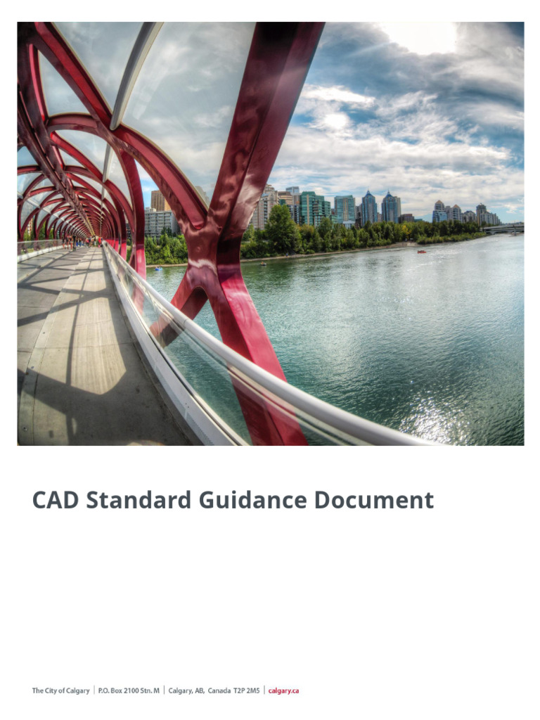 Cad Standard Guidance Document | PDF | Computer File | Auto Cad