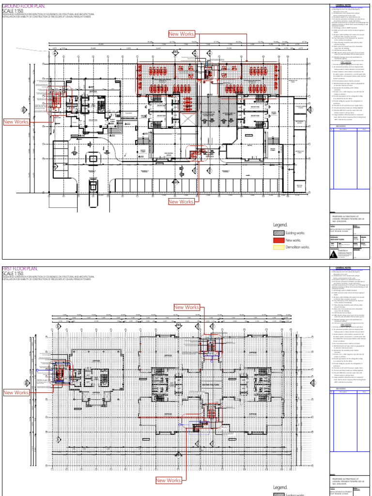 1725445830689-annex-ii-drawings (1) | PDF | Building Engineering | Building Technology