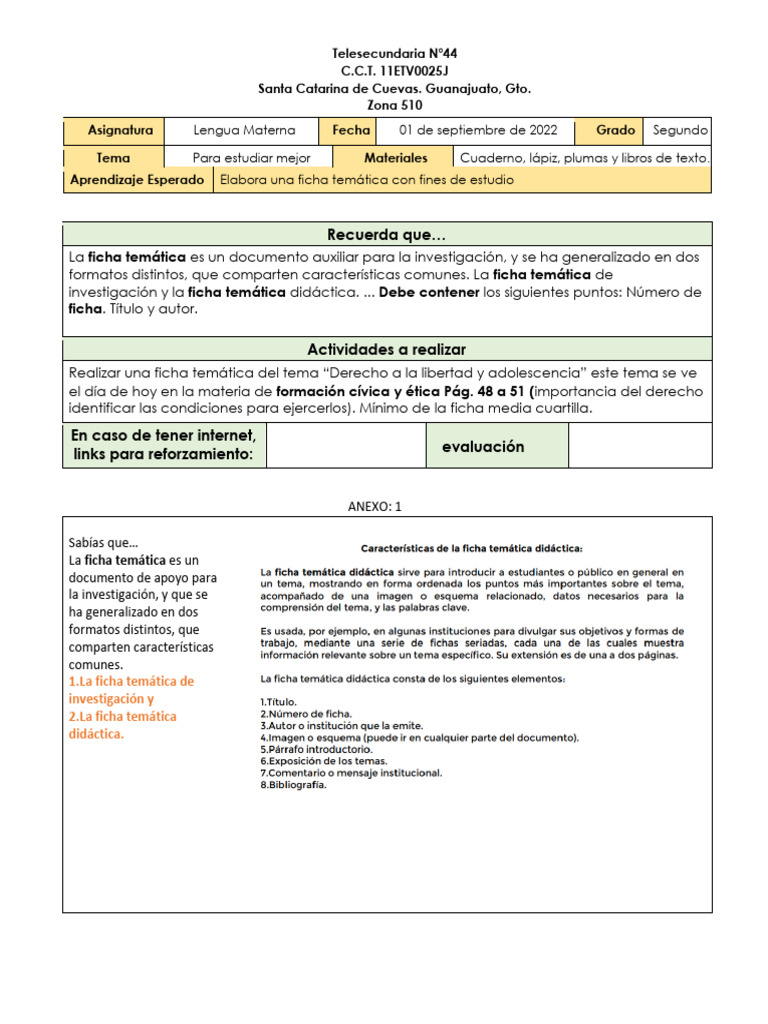 Fichas Temáticas y Números Enteros | PDF