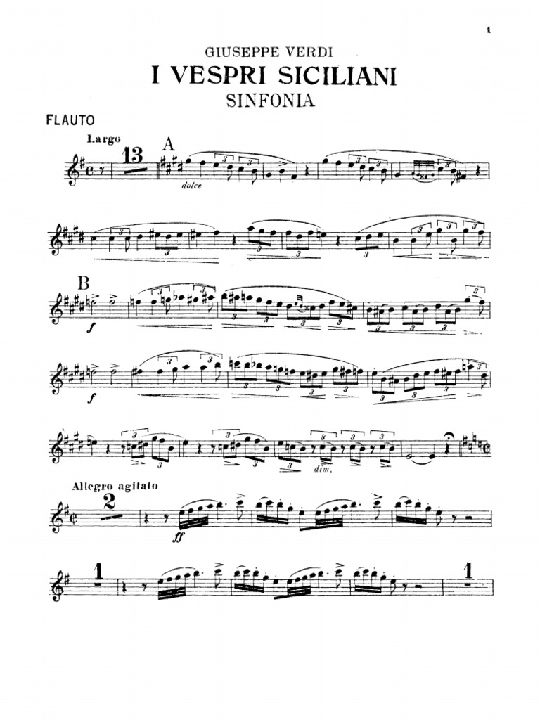 IMSLP688002-PMLP55448-01. Flute 1 | PDF