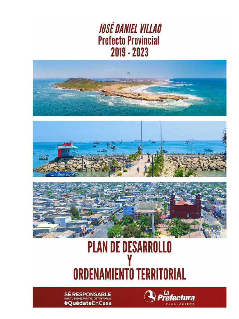 Pdot Provincial Santa Elena - 2019-2023 | PDF | Riego | Sustentabilidad
