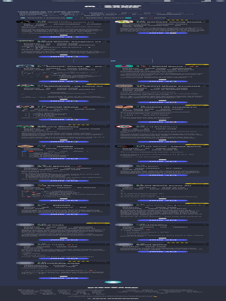 Discord Servers Tagged With Squid-Game DISBOARD | PDF
