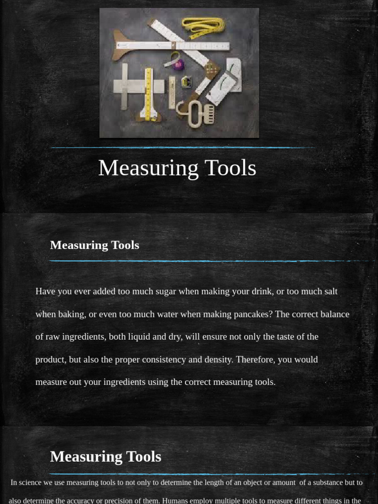 Measuring Tools | PDF