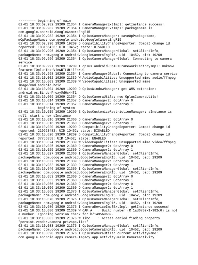 Logcat 1738413189900 | PDF | Computer Programming | Software