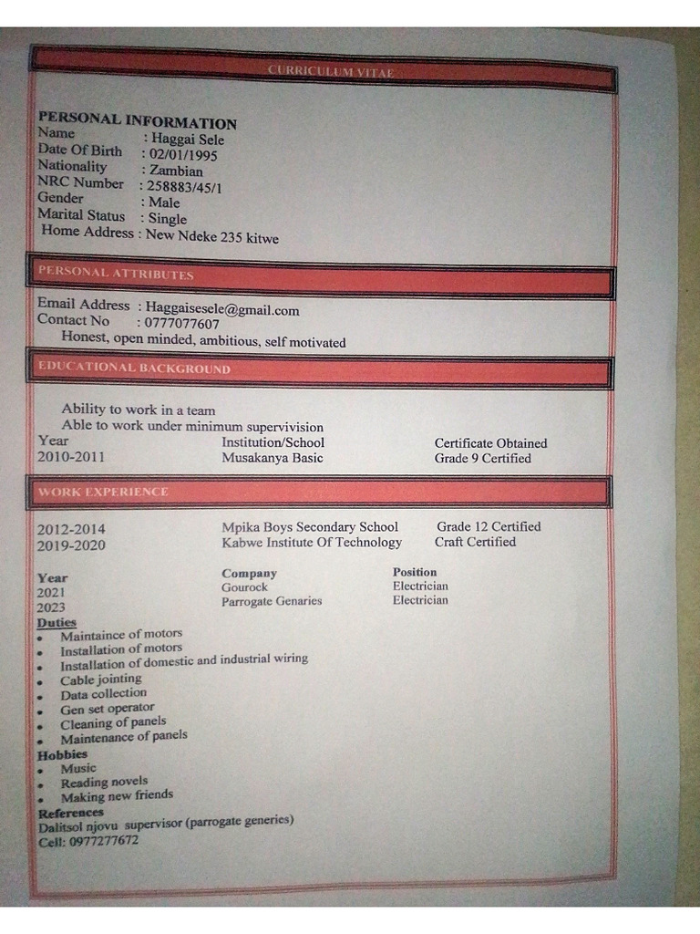 CV | PDF