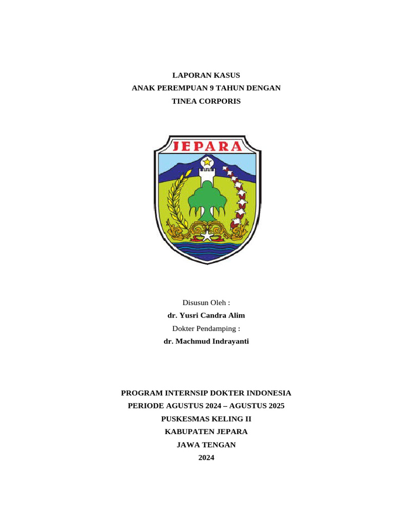Tinea Corporis pada Anak: Kasus 9 Tahun | PDF