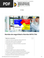 Rombo de Seguridad o Rombo NFPA 704 - GUÍA COMPLETA | PDF | Agua ...