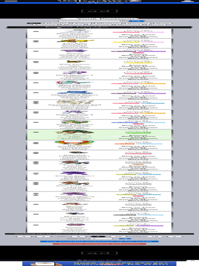 Your Pokemon 2 | PDF