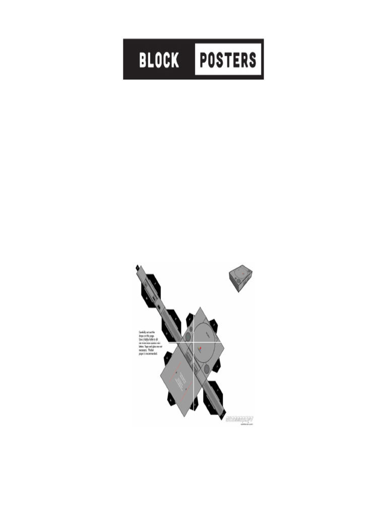 Block Poster Setup Guide | PDF