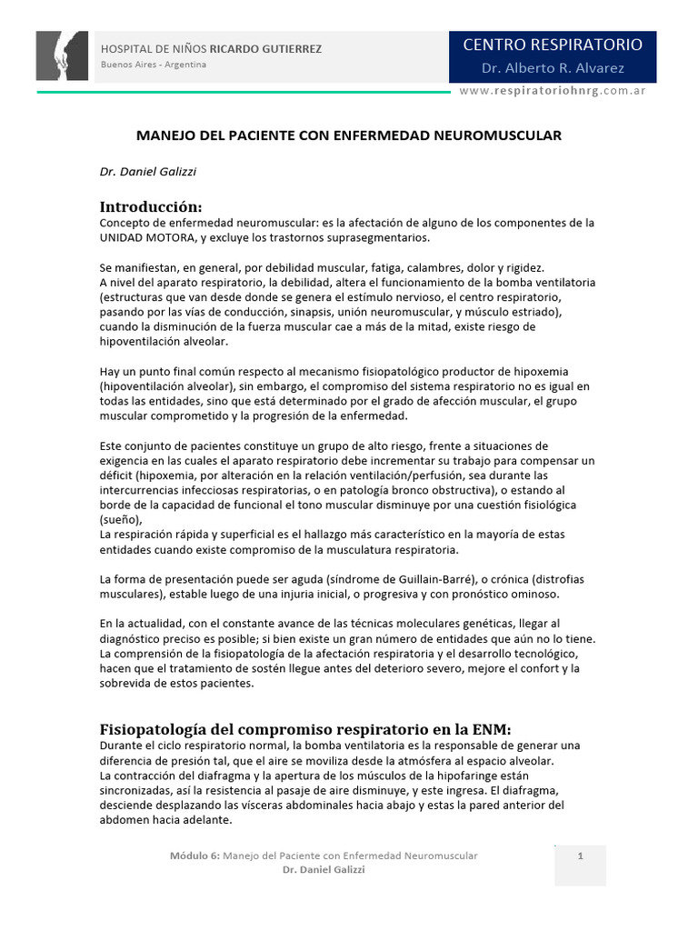 DR Galizzi | PDF | Movimiento rápido del ojo Sueño | Sistema respiratorio