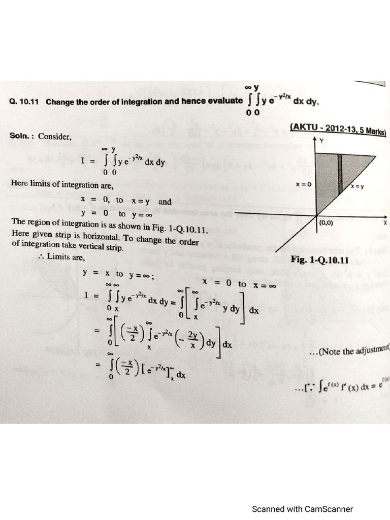 Multiple Integral Problems | PDF