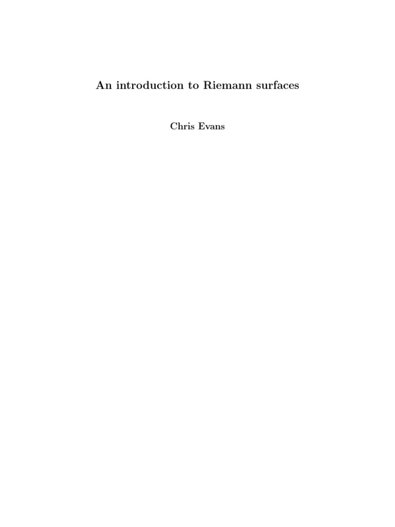 Isomorphism Classes of Genus 2-4 Surfaces | PDF | Geometric Topology ...