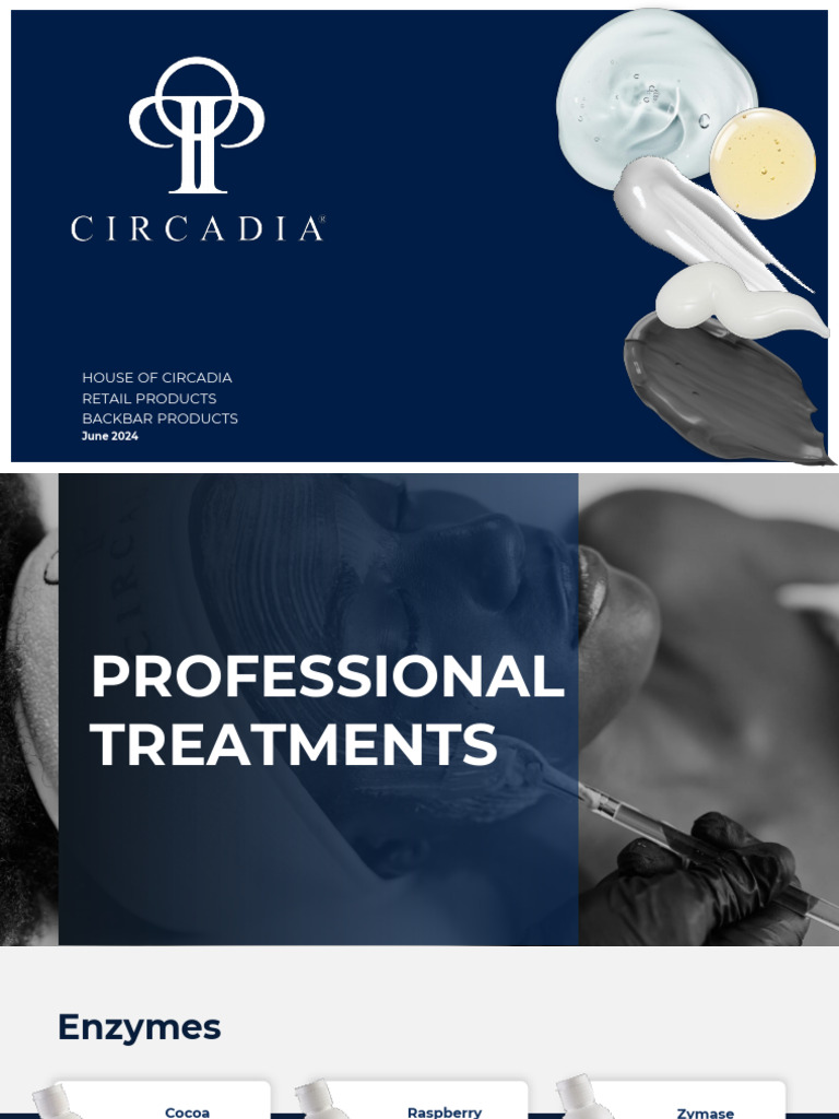 Circadia Treatment Protocols Overview | PDF | Enzyme | Lactic Acid