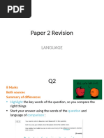 GCSE English Sentence Starters Guide | PDF | Writing | Human Communication