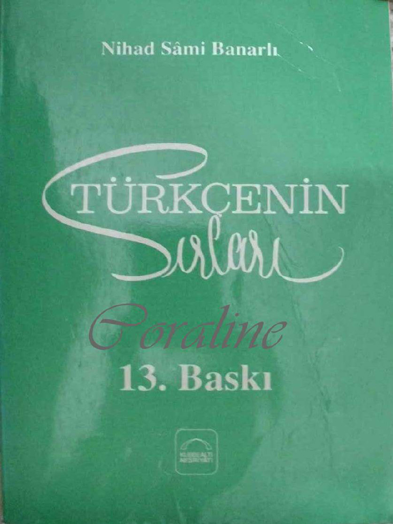 Nihad Sami Banarlı-Türkçenin Sırları | PDF
